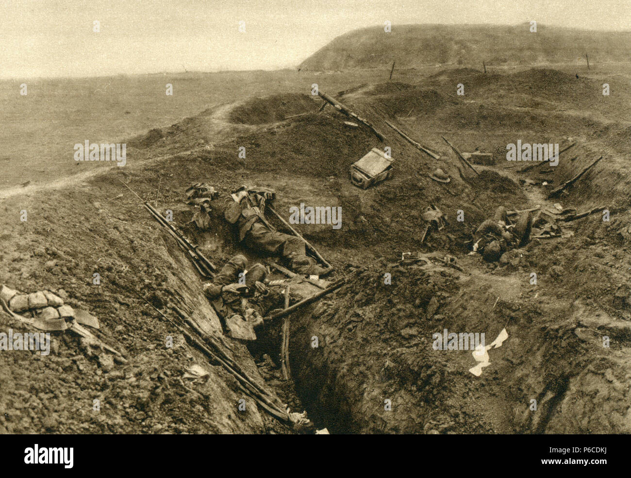 La première guerre mondiale, tranchée, la guerre d'attrition, ww1, la ...