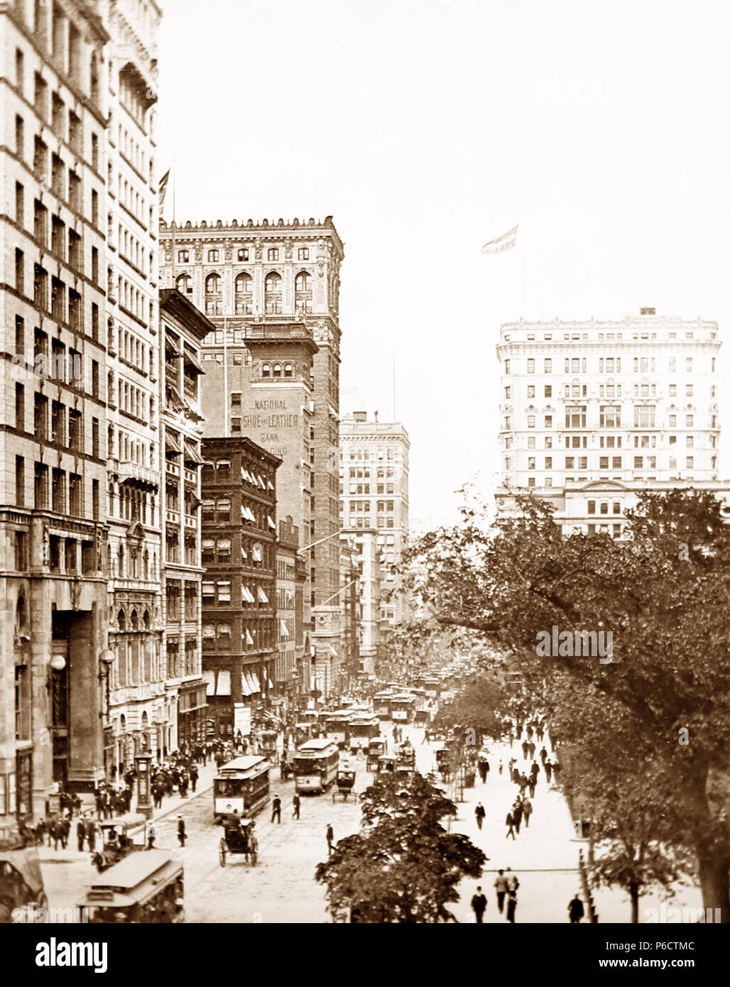 Vintage des années 1900 new york Banque de photographies et d’images à ...