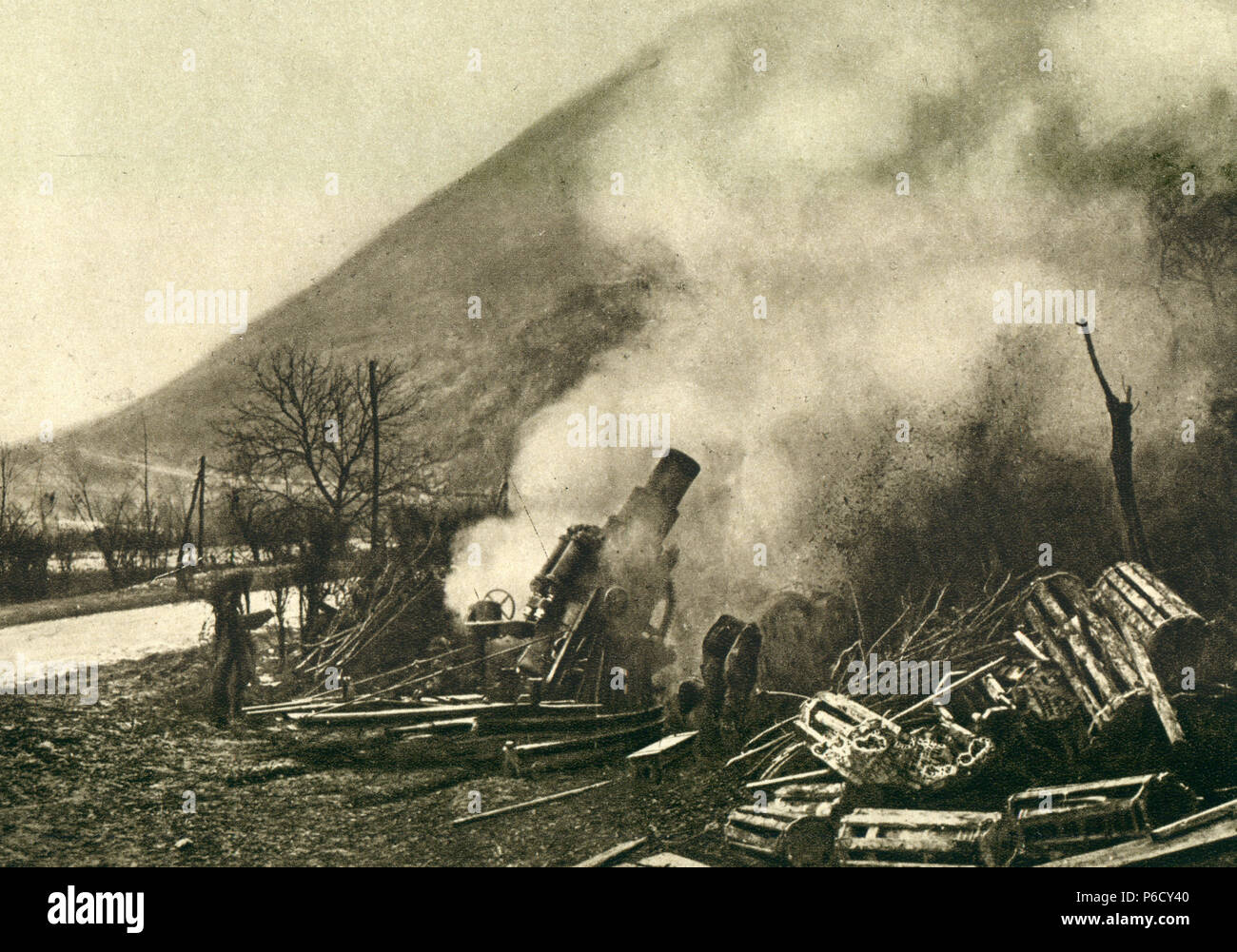 Le mortier, la guerre d'attrition, vallée de la Piave, ww1, la première ...