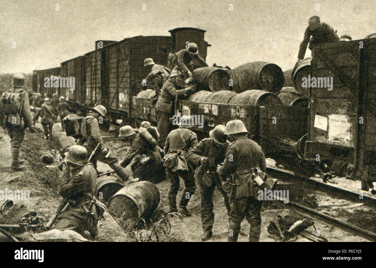 La première guerre mondiale, butin de guerre, de l'offre train, ww1, la ...