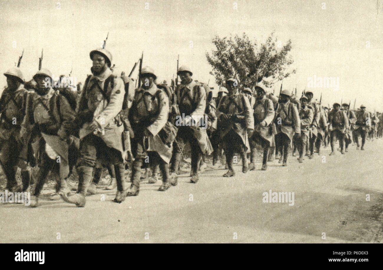 Mars militaire, des troupes coloniales, ww1, la première guerre ...