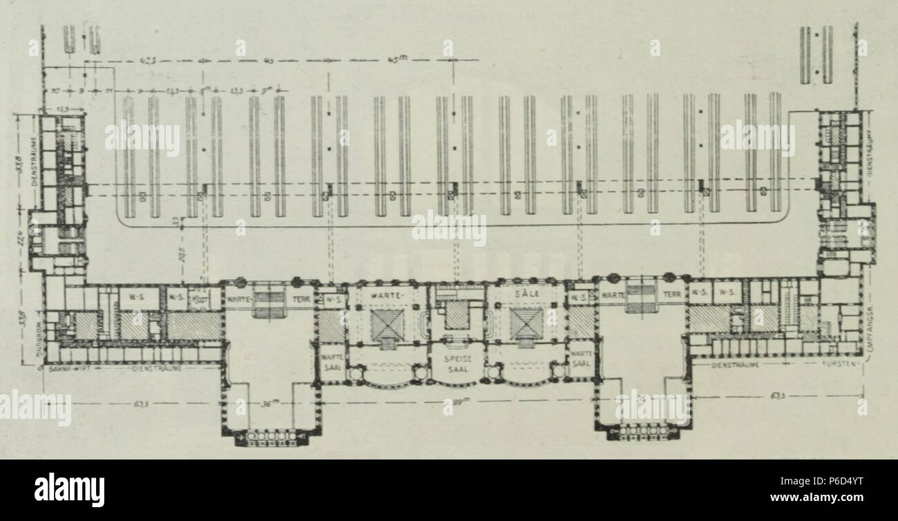 Deutsch : Leipzig Hauptbahnhof, Grundriss English : Leipzig ...