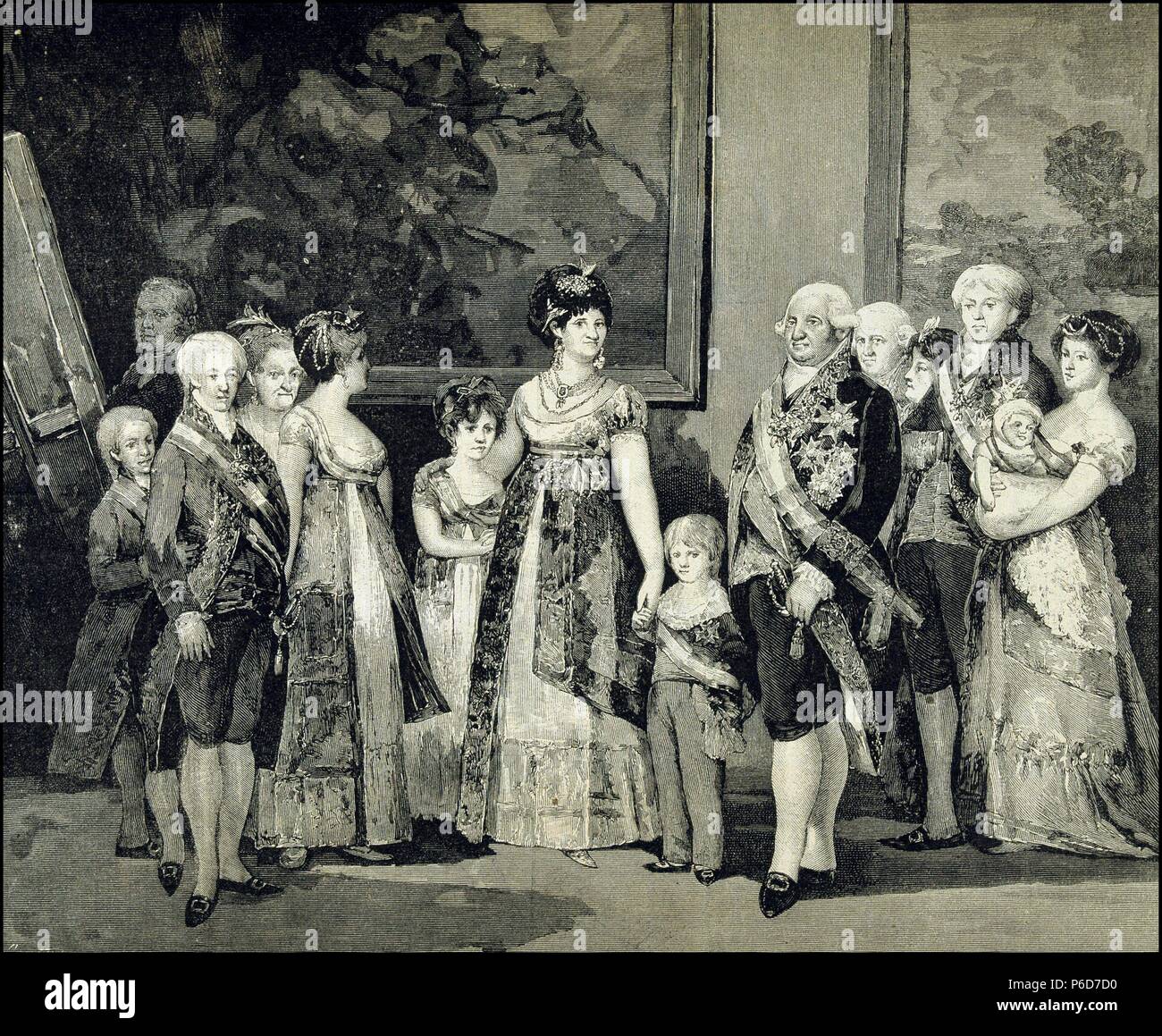 Carlos Iv Goya Banque d'image et photos - Alamy