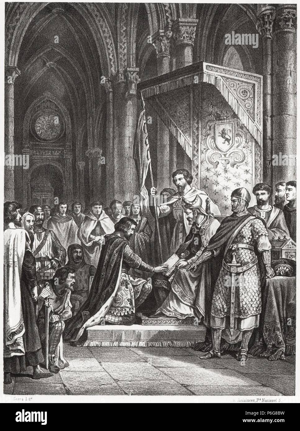 Alfonso vi de león y castilla Banque de photographies et d’images à ...
