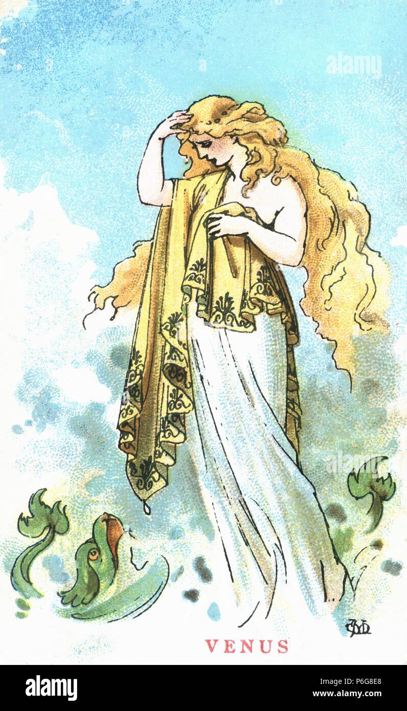 Mitología. Vénus, llamada por los griegos Afrodita, hija de Júpiter ...
