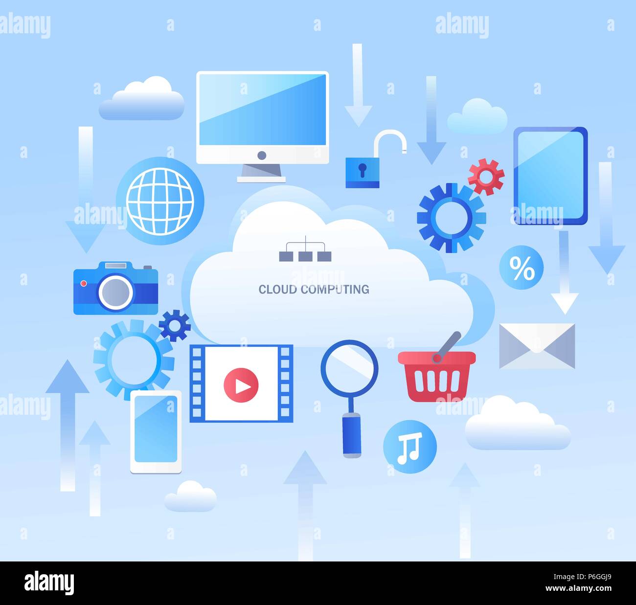 Résumé Linfographie Pour Les Services De Cloud Computing Et De La