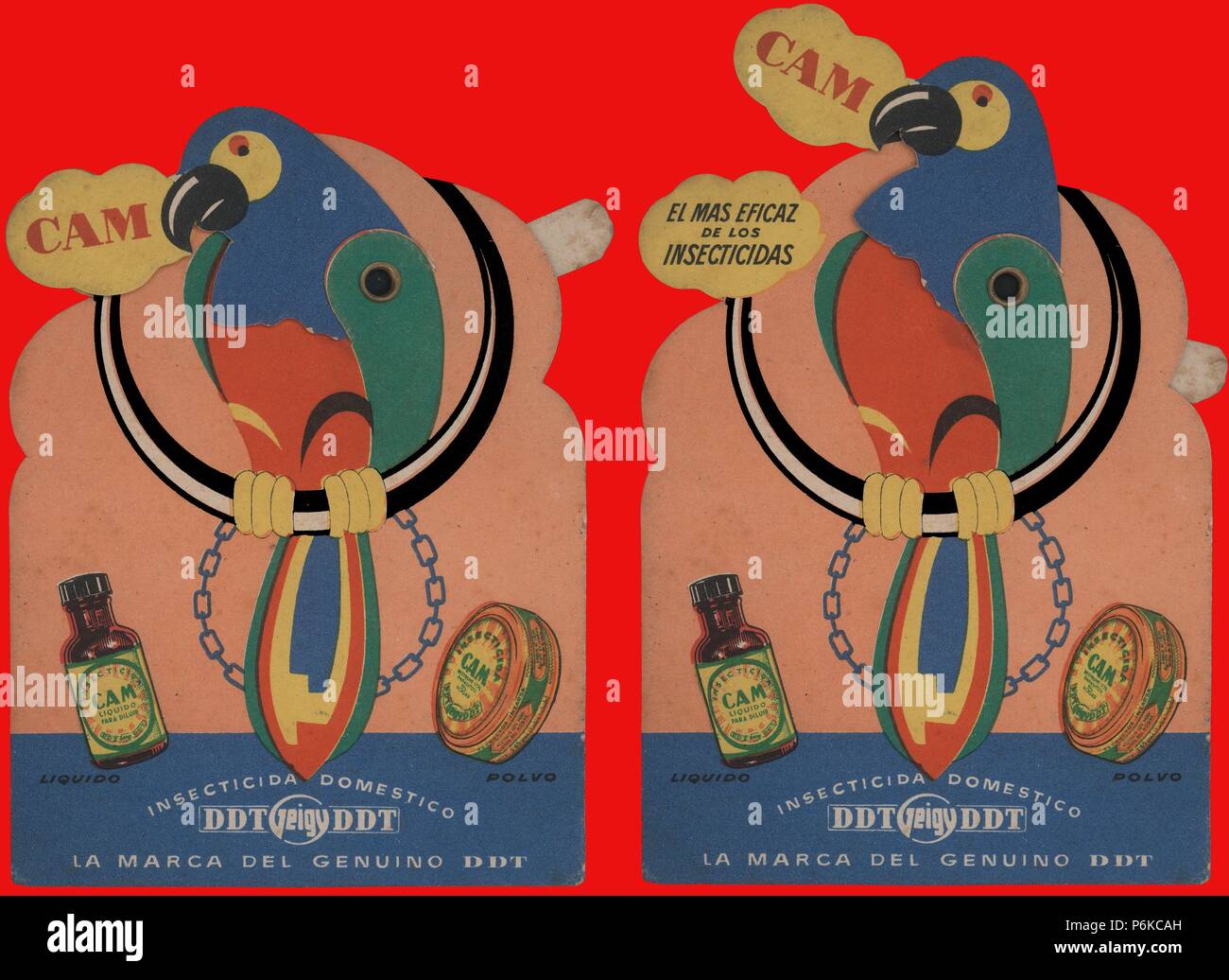 Publicidad móvil. Le DDT, insecticida doméstico, came de Laboratorios ...