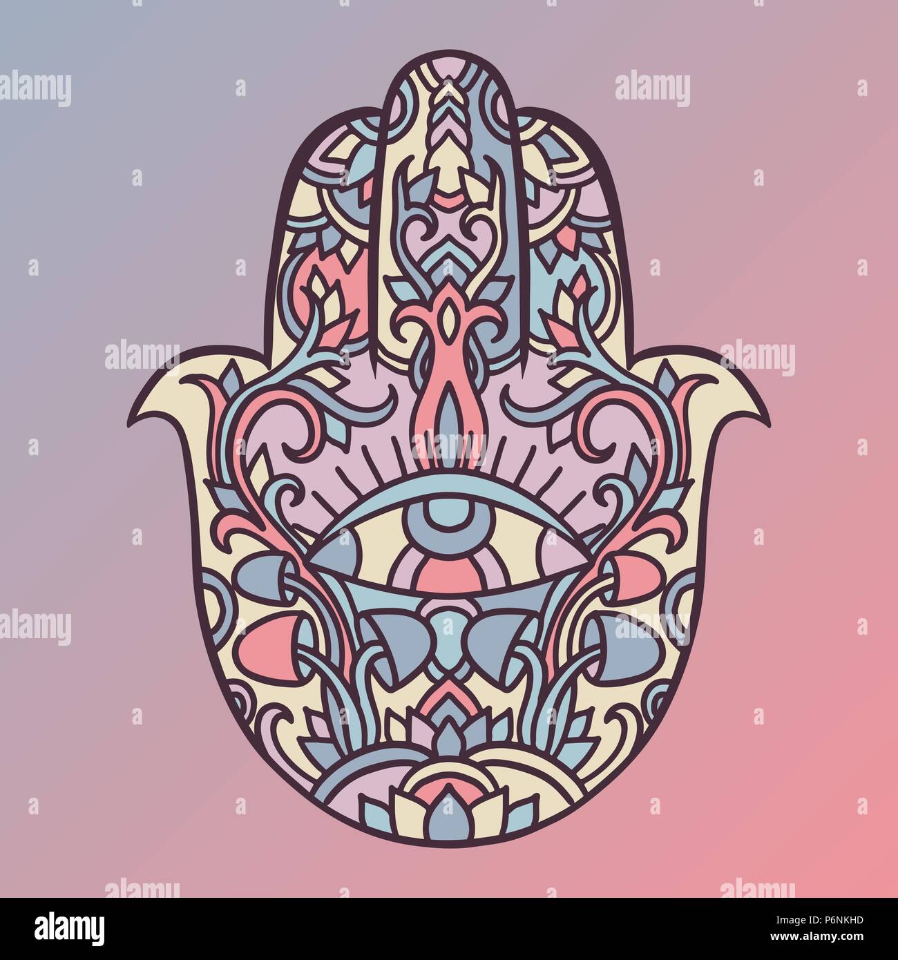 Fatima eye Banque d'images vectorielles - Alamy