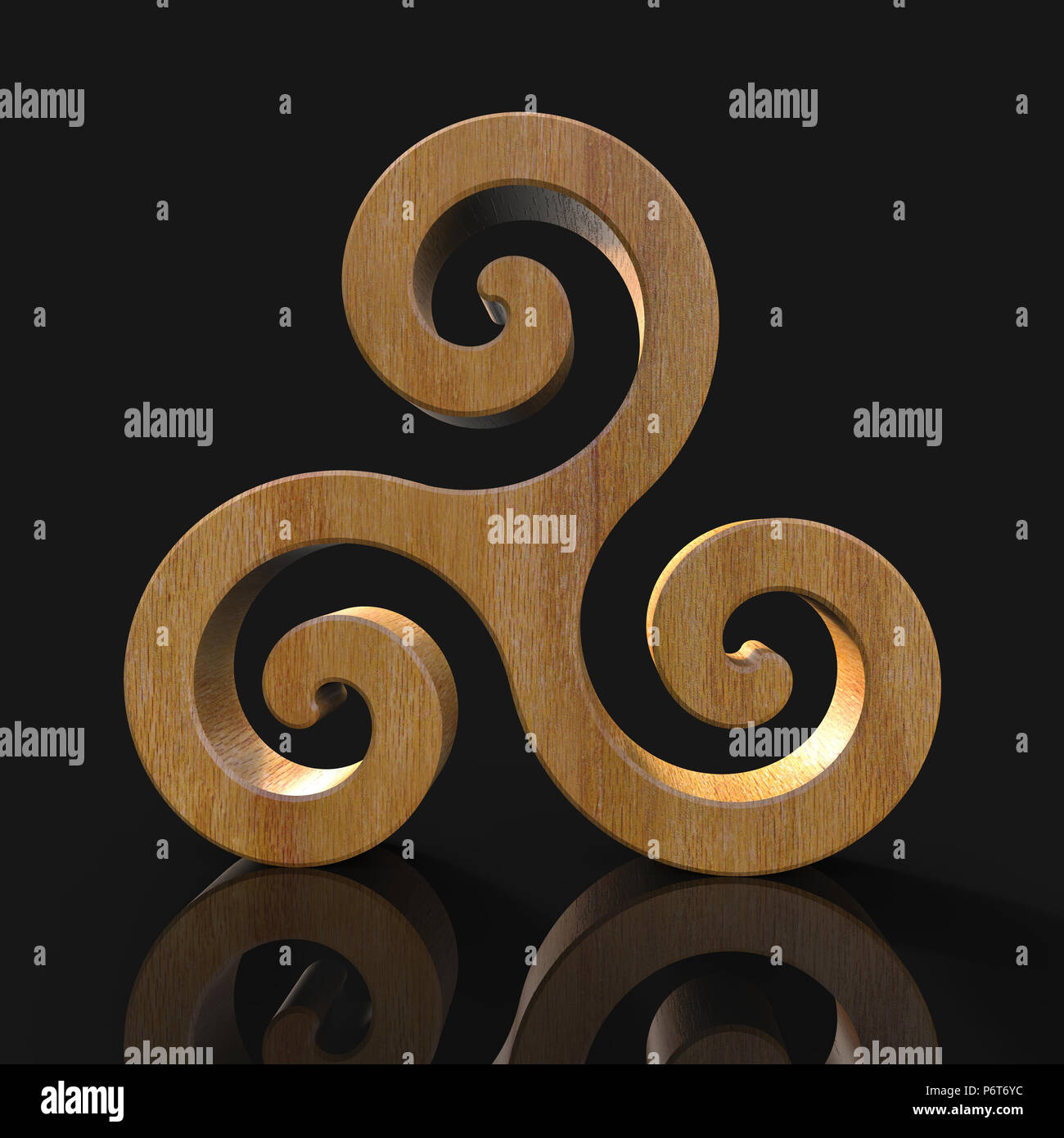 Triskell logo Banque de photographies et d’images à haute résolution - Alamy