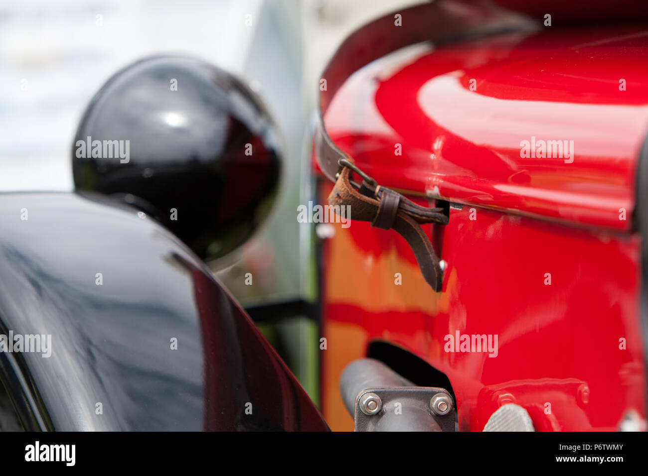 Red austin 7 car Banque de photographies et d’images à haute résolution ...