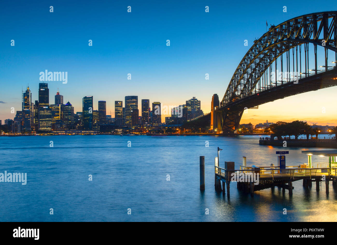 Sydney Harbour Skyline Banque d'image et photos - Alamy