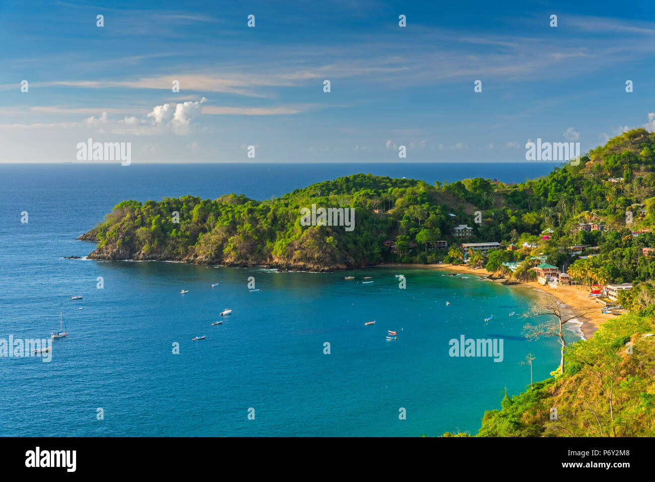 Castara bay beach Banque de photographies et d’images à haute ...