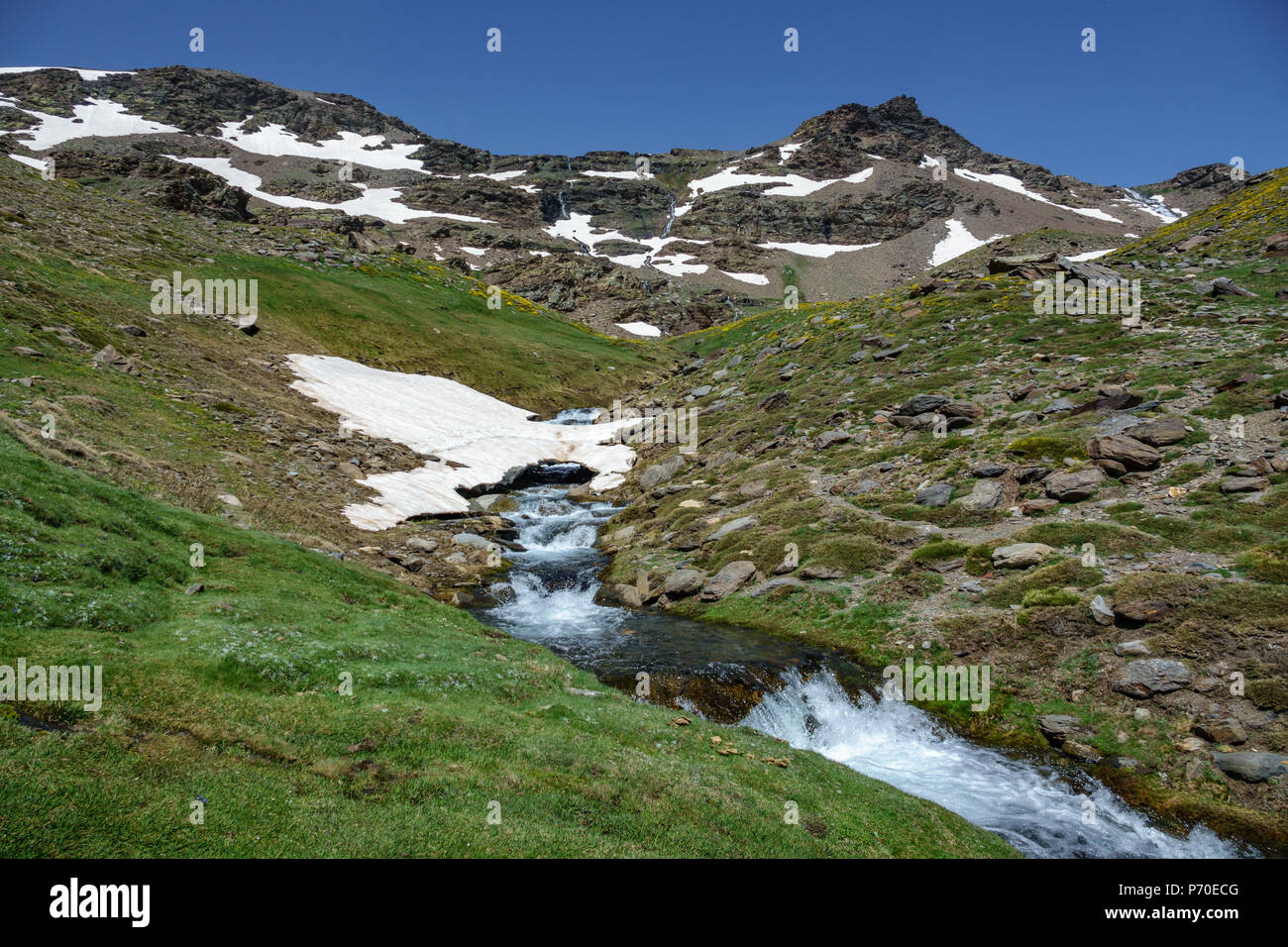 Fonte des neiges Banque de photographies et d’images à haute résolution ...