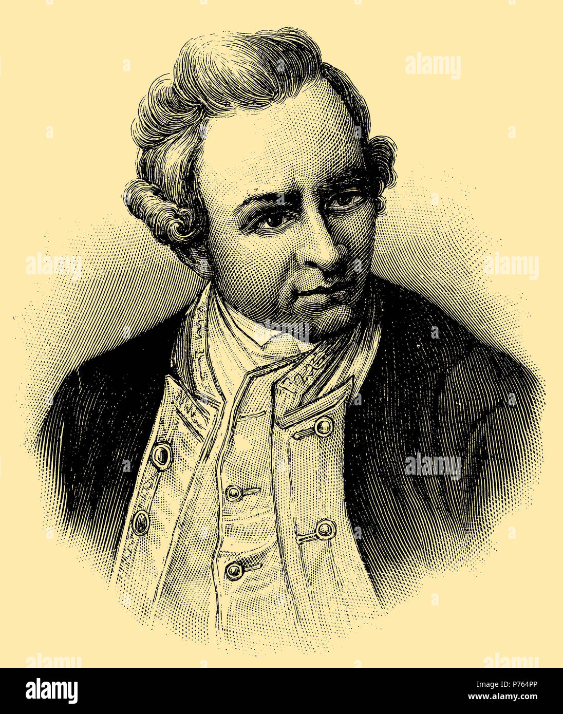 Portrait de james cook Banque de photographies et d’images à haute ...