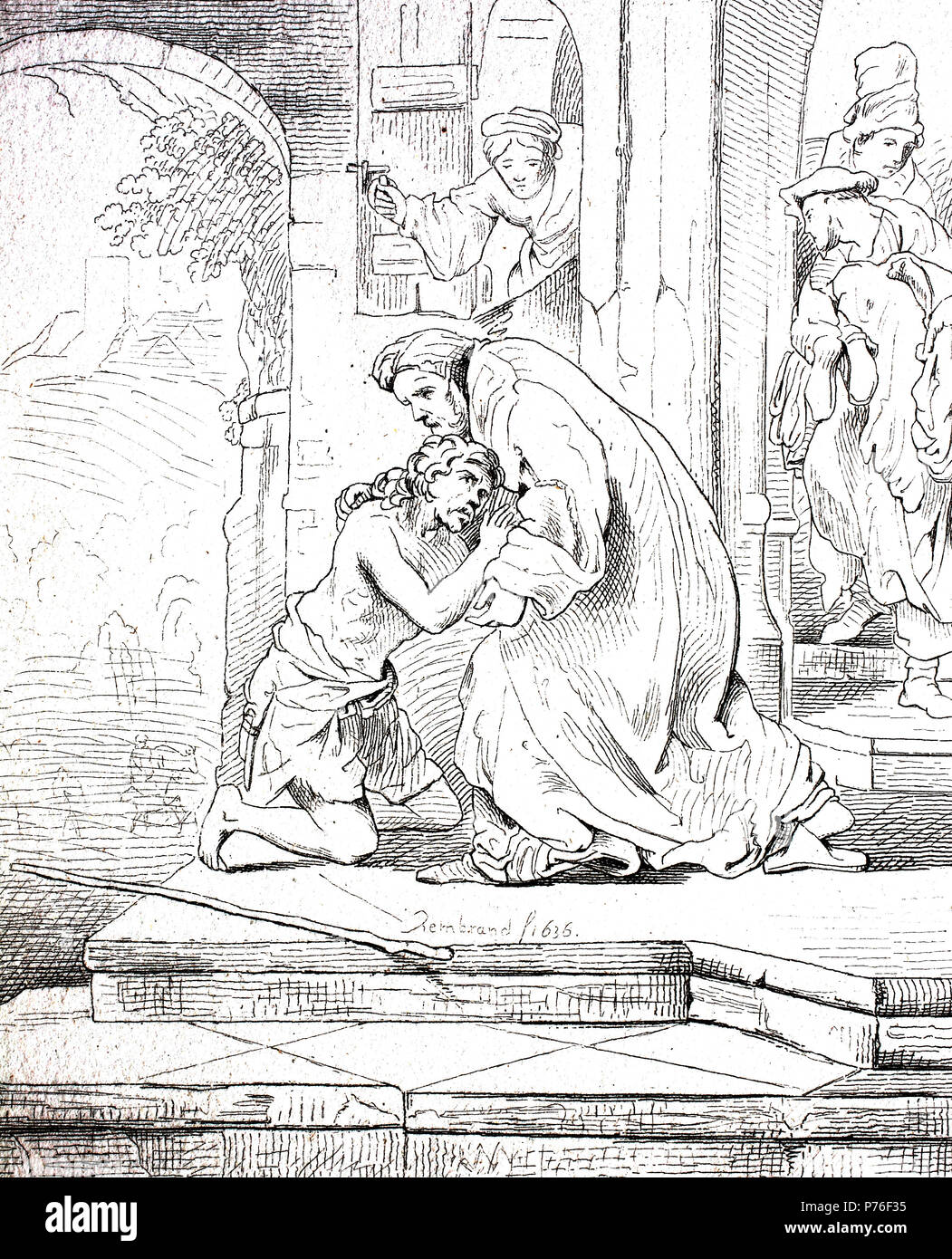 La parabole du fils prodigue Banque de photographies et d’images à ...