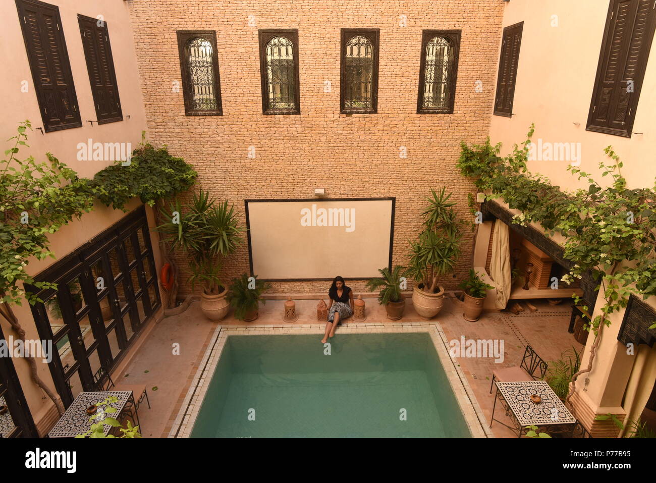 Riad Maroc Banque d'image et photos - Alamy
