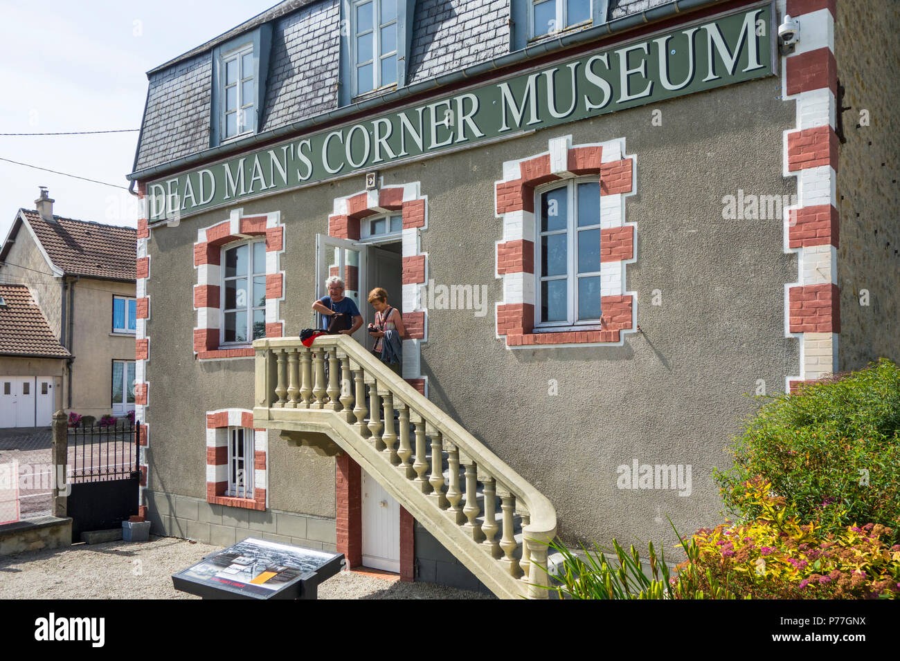 Dead Man's Corner museum, musée de la seconde guerre mondiale à Saint ...