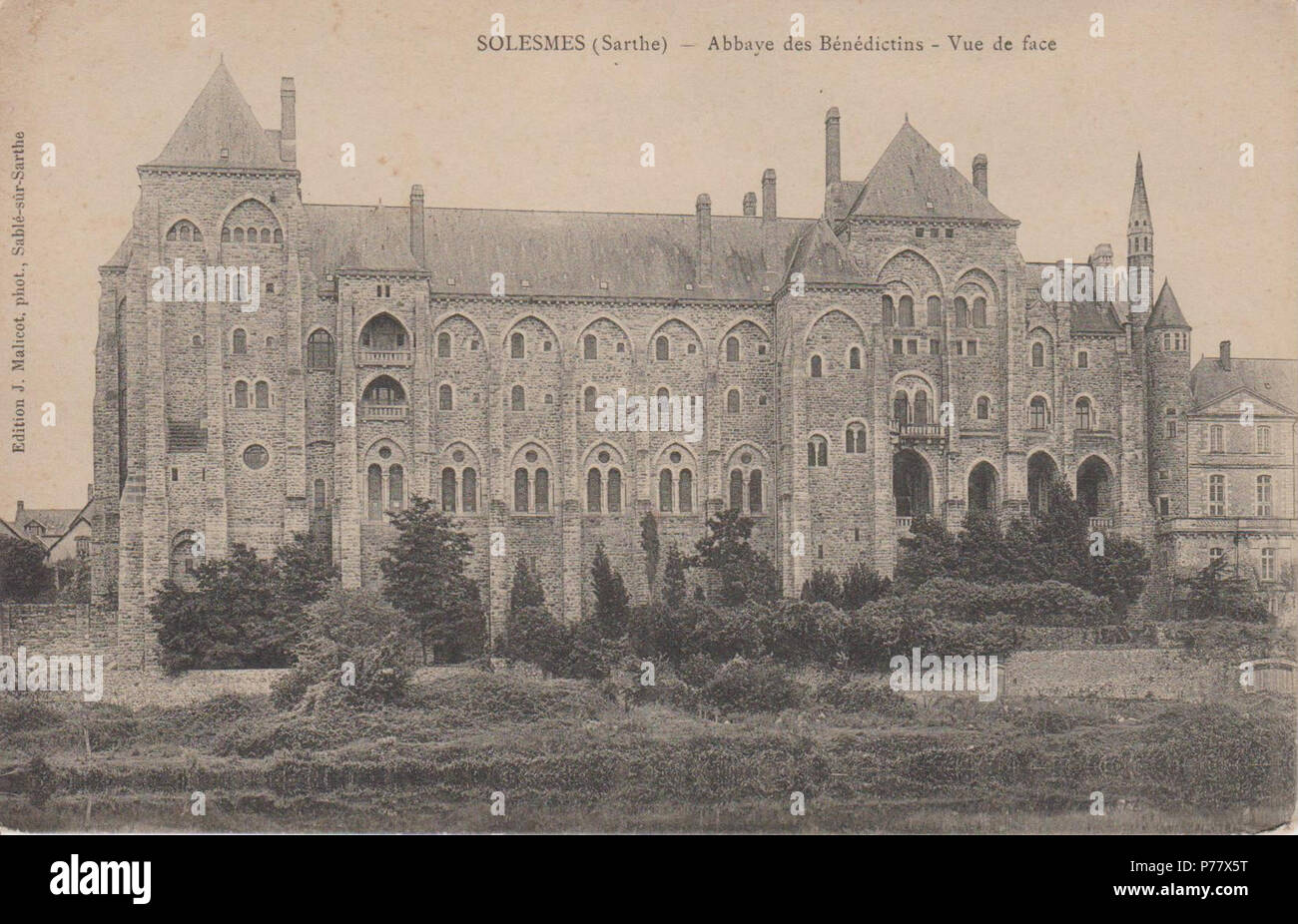 Solesmes benedictine abbey Banque de photographies et d’images à haute ...