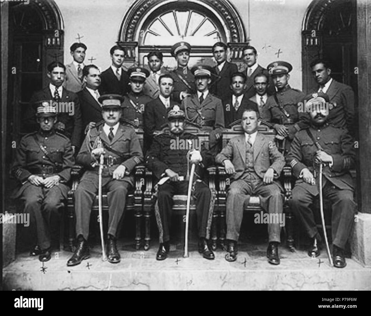 Jorge ubico Banque d'images noir et blanc - Alamy