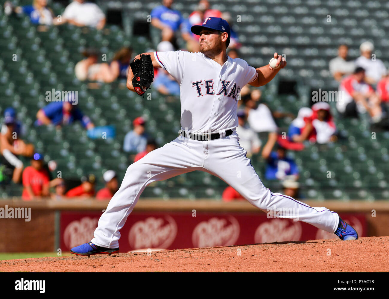 Juil 01, 2018 : Texas Rangers pitcher Matt Moore # 55 emplacements en ...