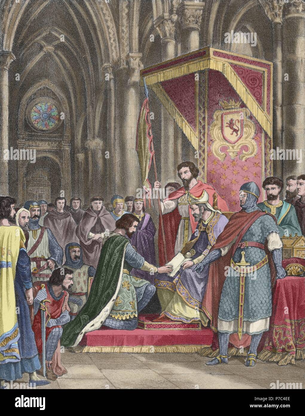Alphonse VI (1040-1109), le Brave. Roi de Leon, Castille et Galice ...