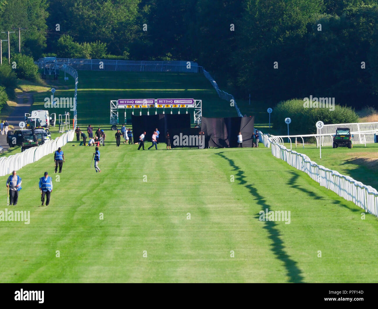 Lingfield racecourse Banque de photographies et d’images à haute ...