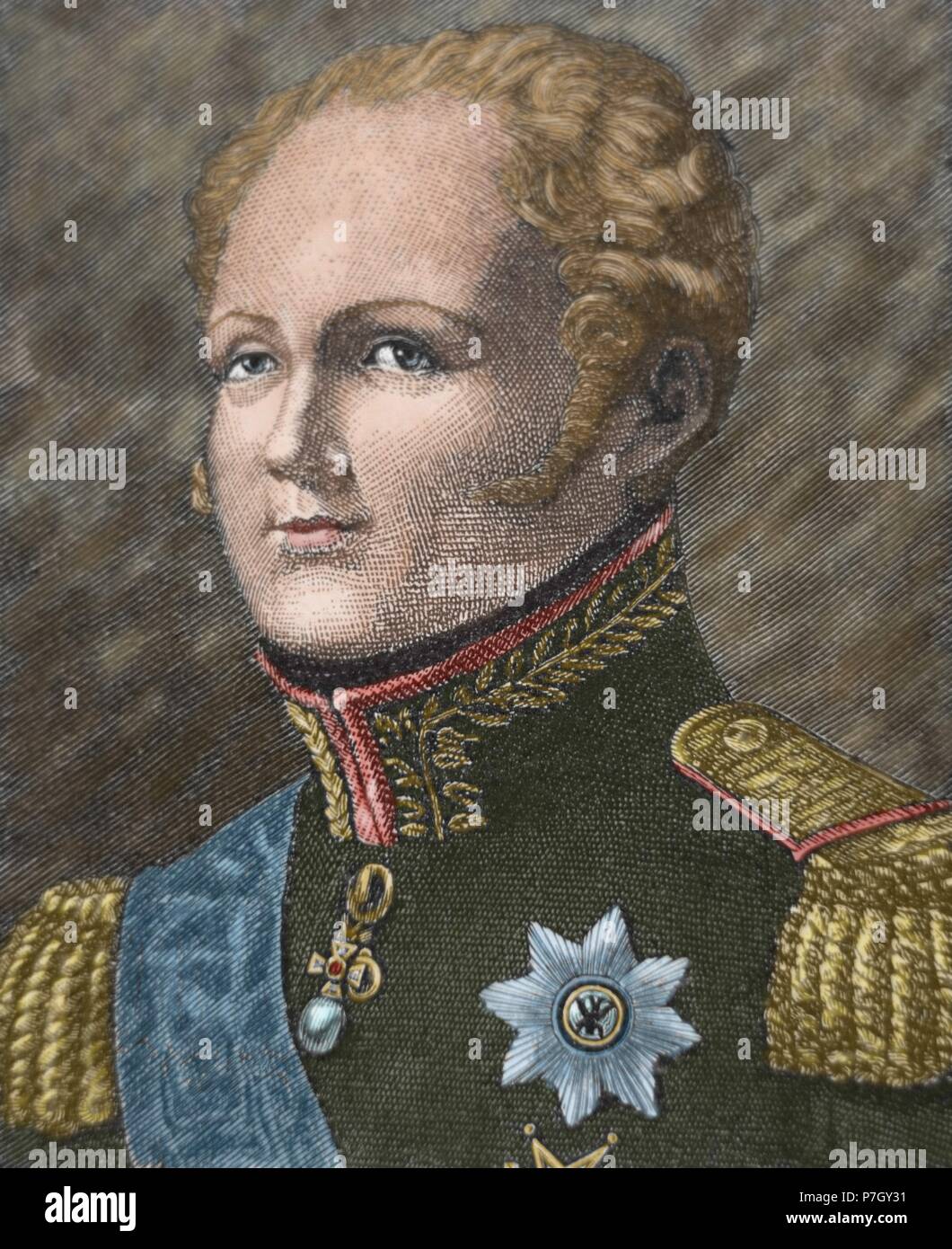 Empereur alexandre premier Banque de photographies et d’images à haute ...