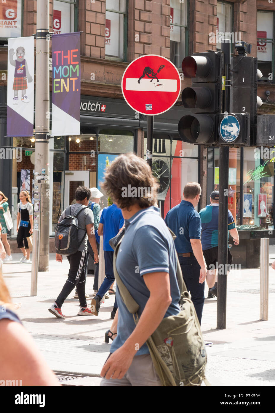 Clet abraham glasgow Banque de photographies et d’images à haute ...