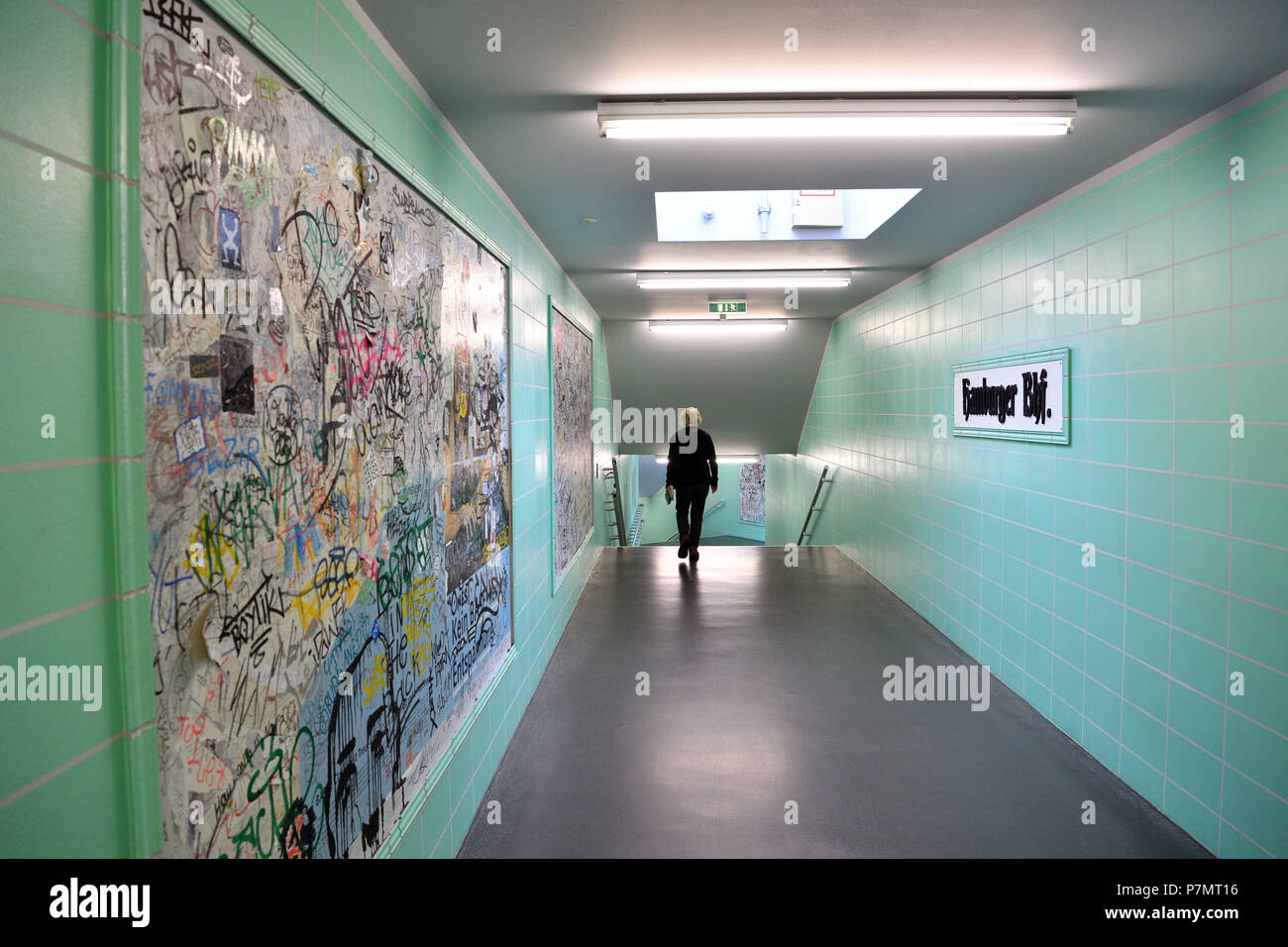 Allemagne, Berlin, Moabit district, Hamburger Bahnhof, ancienne gare du 19ème siècle, il est ...