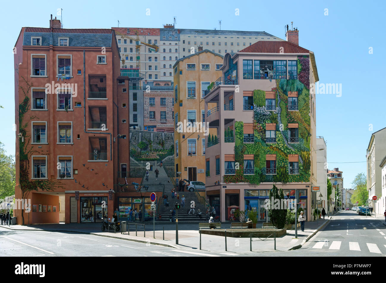 Mur des canuts Banque de photographies et d’images à haute résolution ...