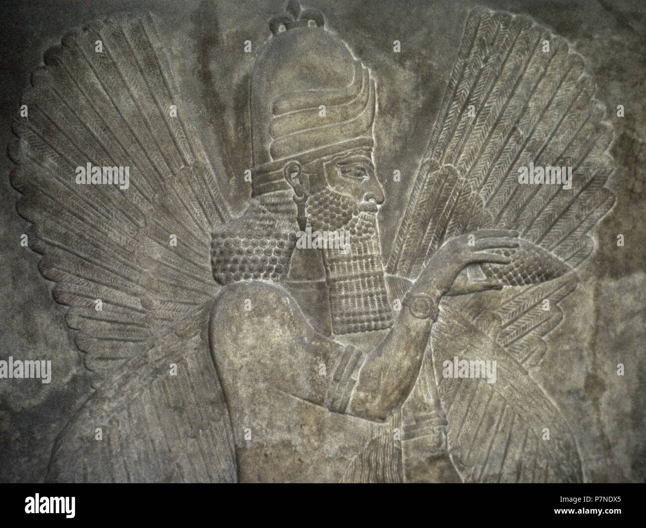 Assyrian genie Banque de photographies et d’images à haute résolution ...