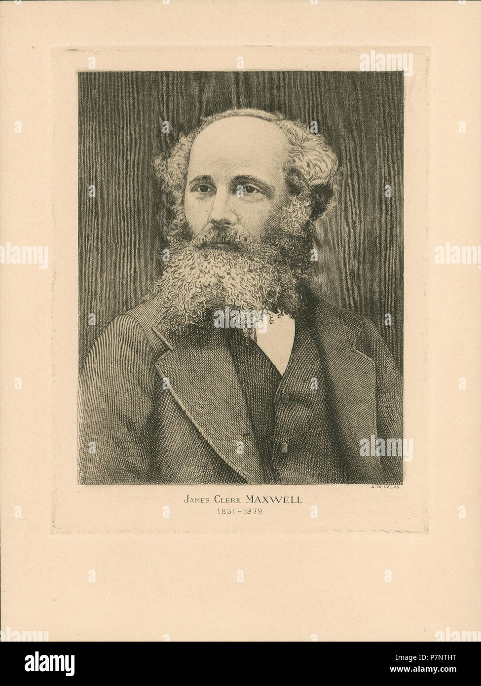 Portrait de maxwell james clerk Banque de photographies et d’images à ...