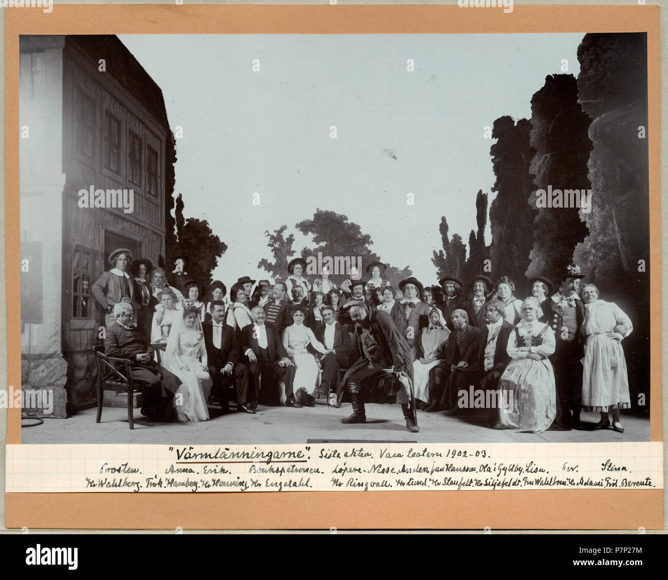 Robert Wahlberg som, Prosten Edla Hamberg som Anna, Claes Erik, Carl ...