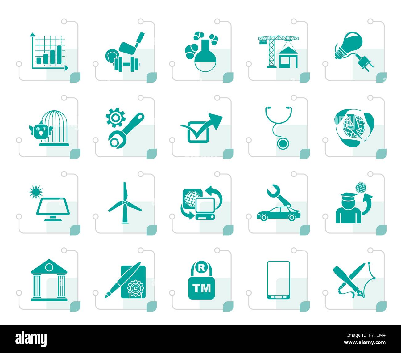Portail de service Banque d'images vectorielles - Alamy
