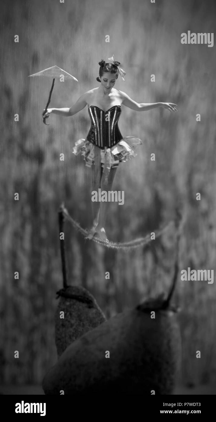 Corde tendue Banque de photographies et d’images à haute résolution - Alamy