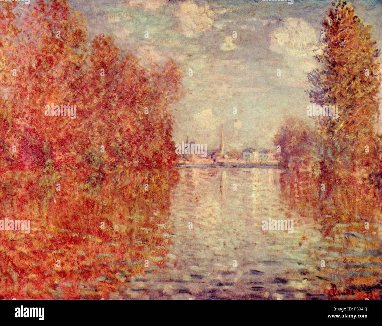 Claude monet 1873 argenteuil Banque de photographies et d’images à ...