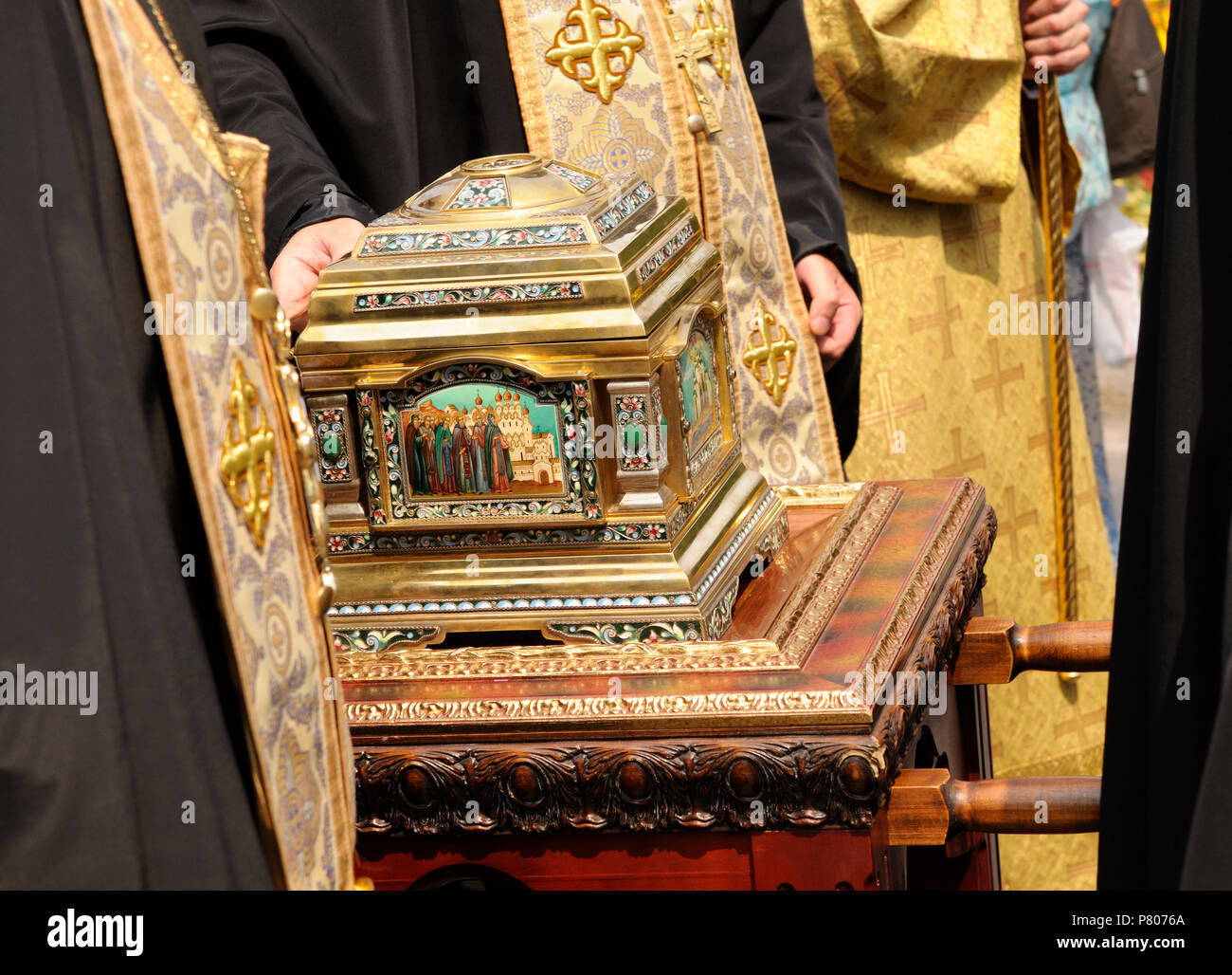 Croix de procession reliquaire Banque de photographies et d’images à ...