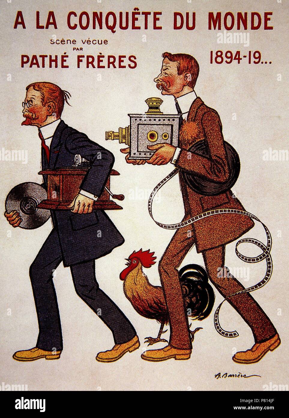 CHARLES PATHE.1863-1957 EMILE PATHÉ . 1860 PIONEROS DE LA INDUSTRIA ...