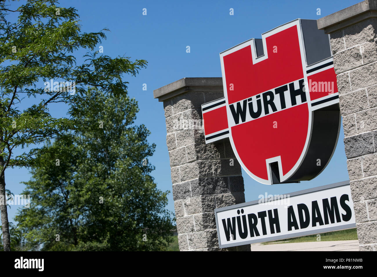 Wurth logo Banque de photographies et d’images à haute résolution - Alamy