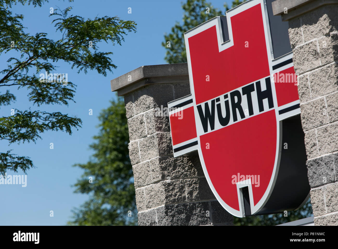 Wurth logo Banque de photographies et d’images à haute résolution - Alamy