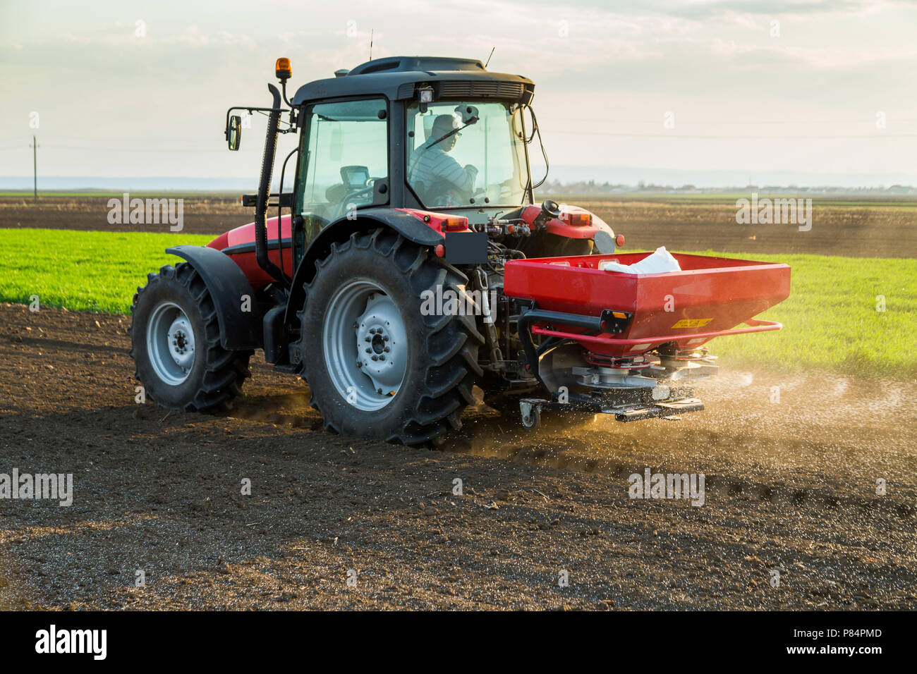 La fertilisation des terres arables d'agriculteurs avec de l'azote ...