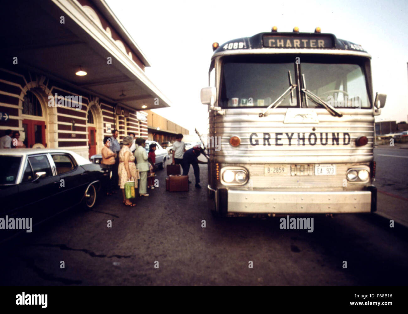 Greyhound bus 1970s Banque de photographies et d’images à haute ...