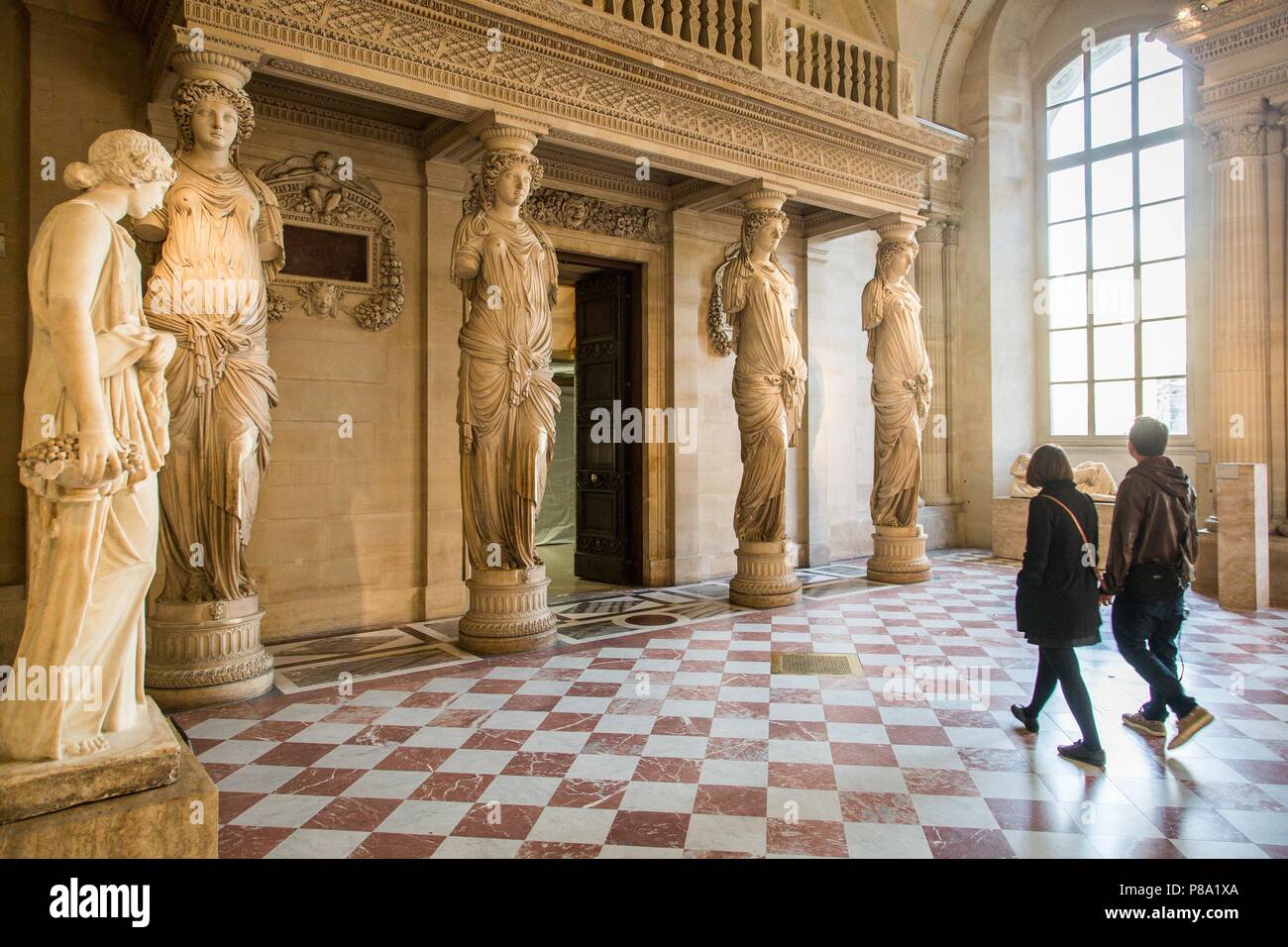 Sully wing of musee du louvre Banque de photographies et d’images à ...
