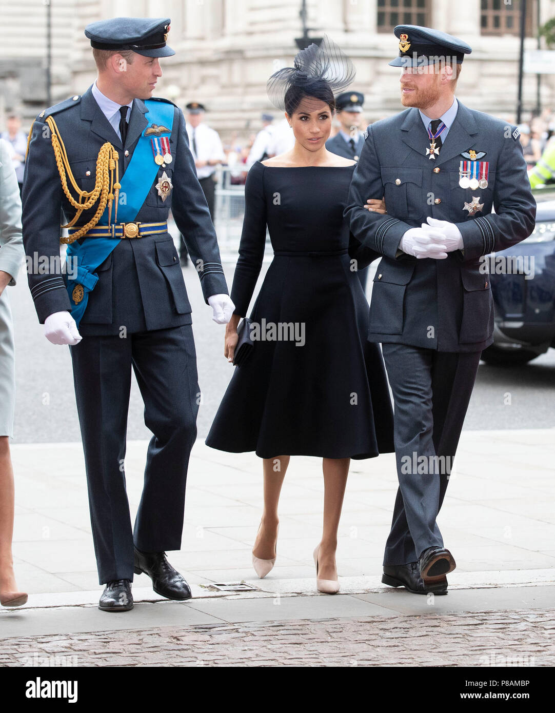 Le duc de Cambridge et le duc et la duchesse de Kent arrivent à un ...