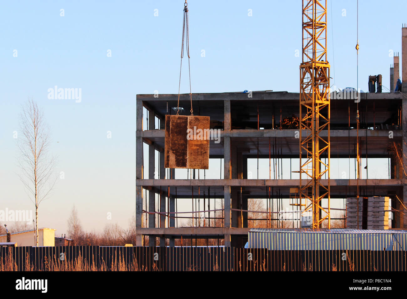 Coffrage de béton monolithique rack télescopique dans la construction d ...