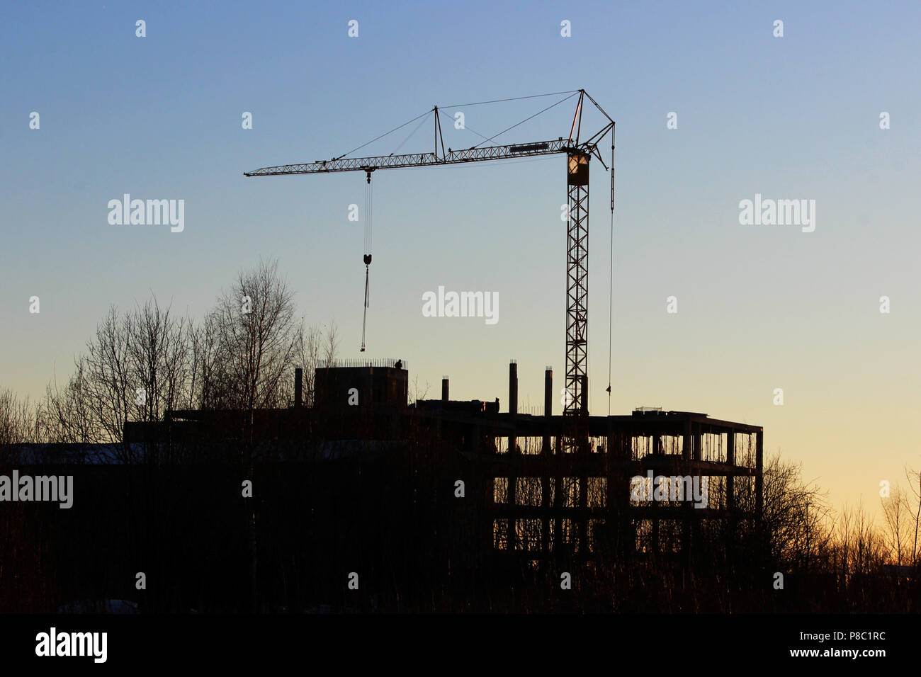 Coffrage de béton monolithique rack télescopique dans la construction d ...