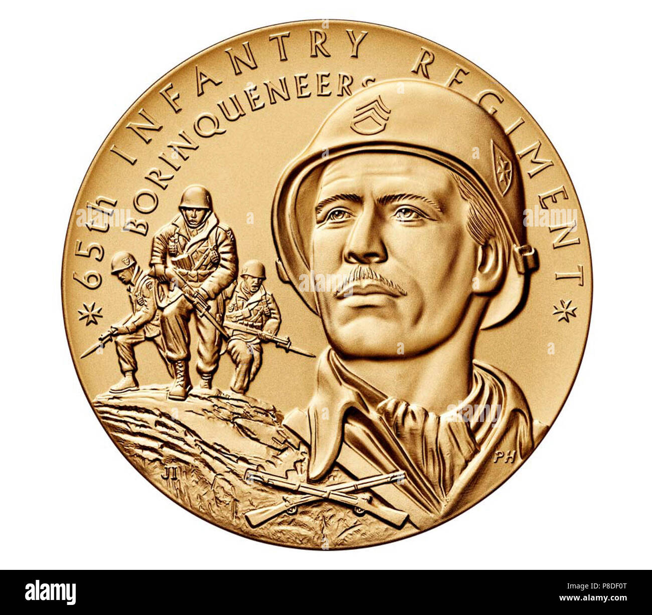 65th infantry regiment Banque de photographies et d’images à haute ...