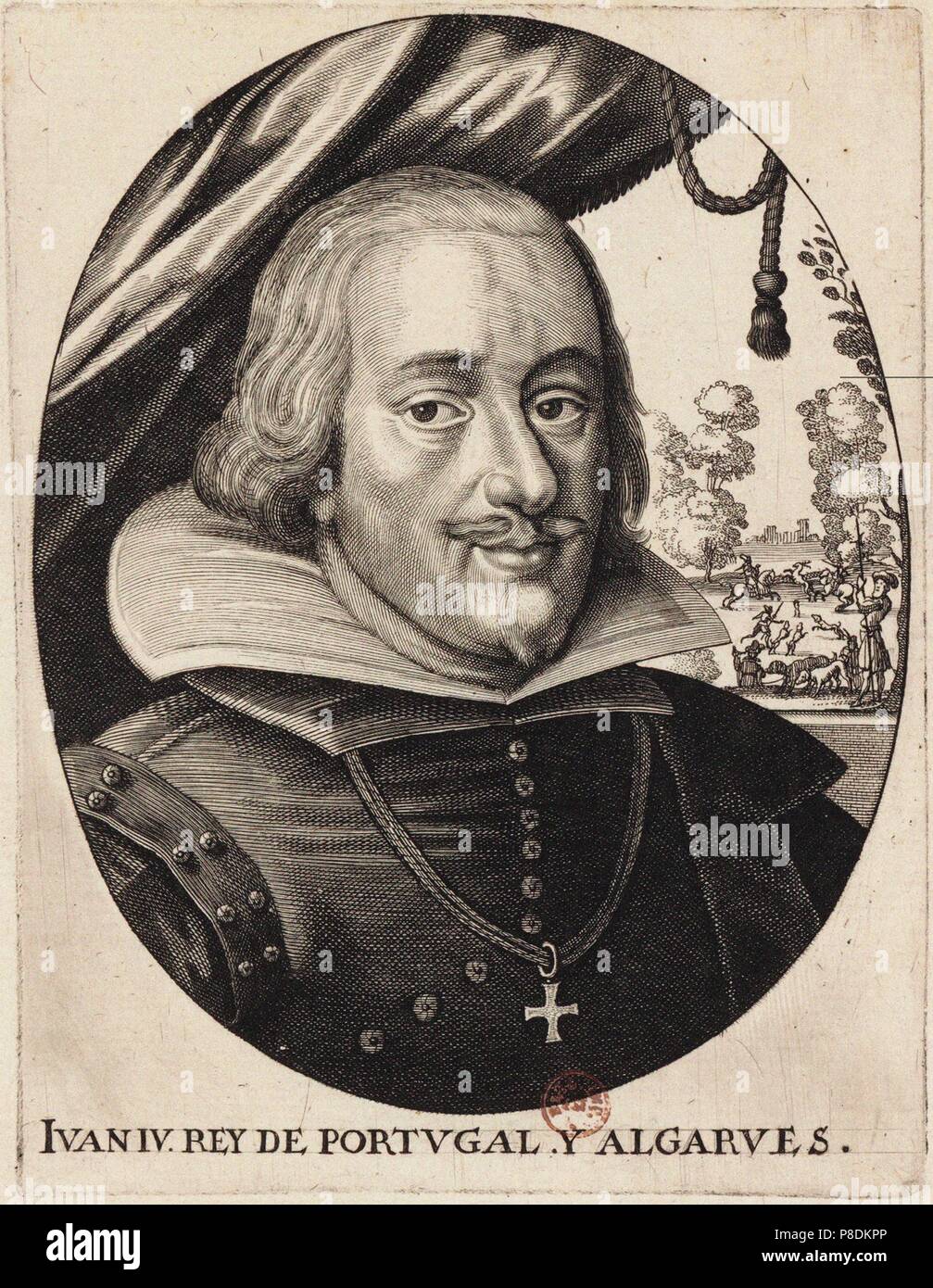 Portrait de Jean IV de Portugal (1604-1656). Musée : BIBLIOTHÈQUE ...
