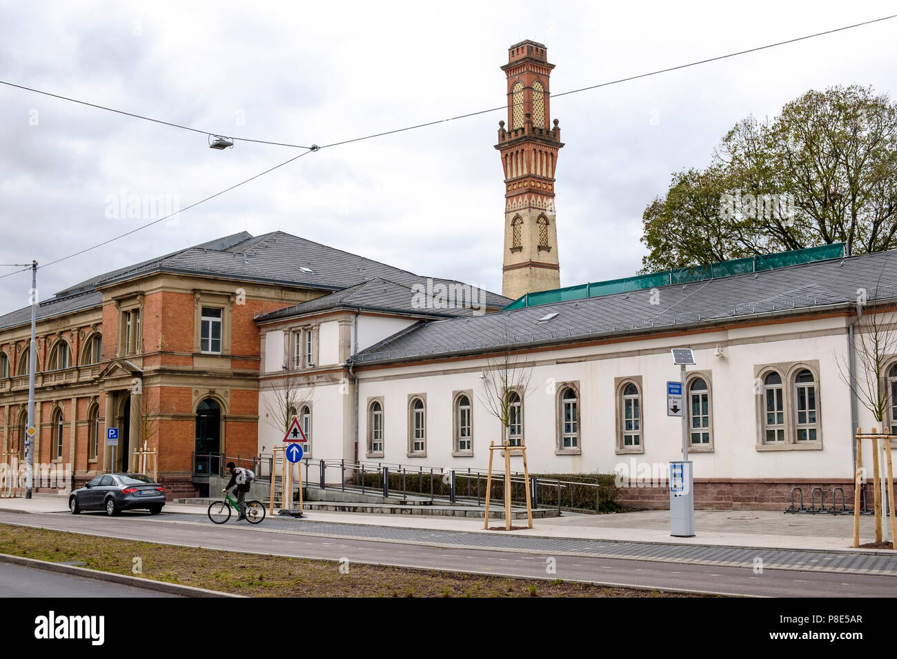 Vierordtbad et bains spa Therme Karlsruhe, Bade-Wurtemberg, Allemagne ...