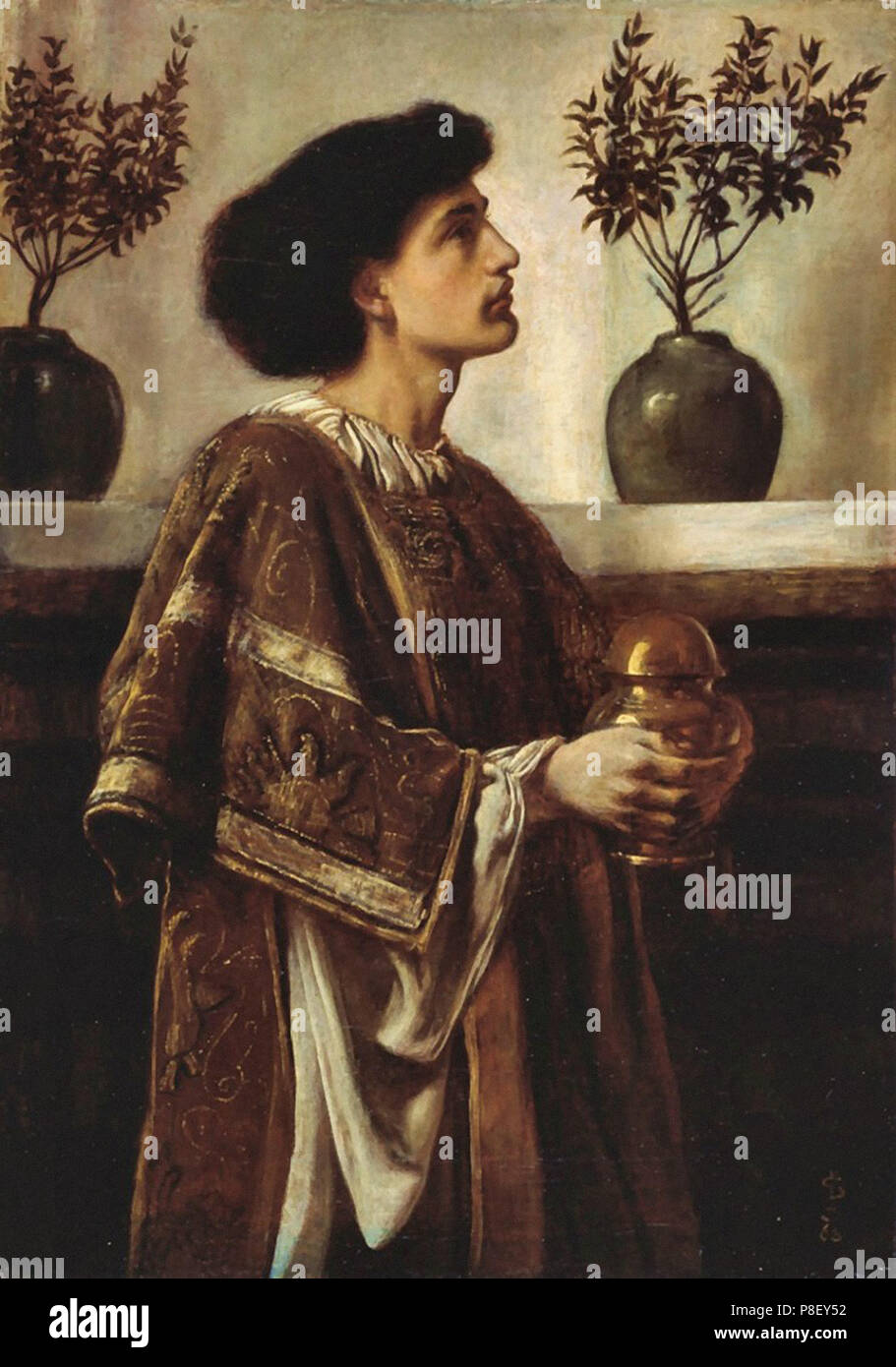 Peinture de simeon solomon Banque de photographies et d’images à haute ...